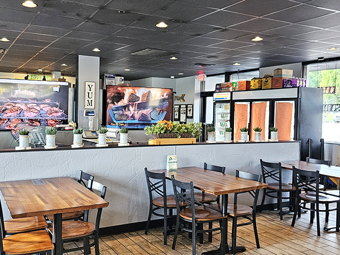 More proof that simple spaces serve spectacular food &ndash; no chandelier needed when you've got that smoke ring.