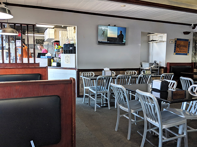 The simple, no-nonsense interior says, "We put all our effort into the food." And after one bite, you'll be thankful they did.