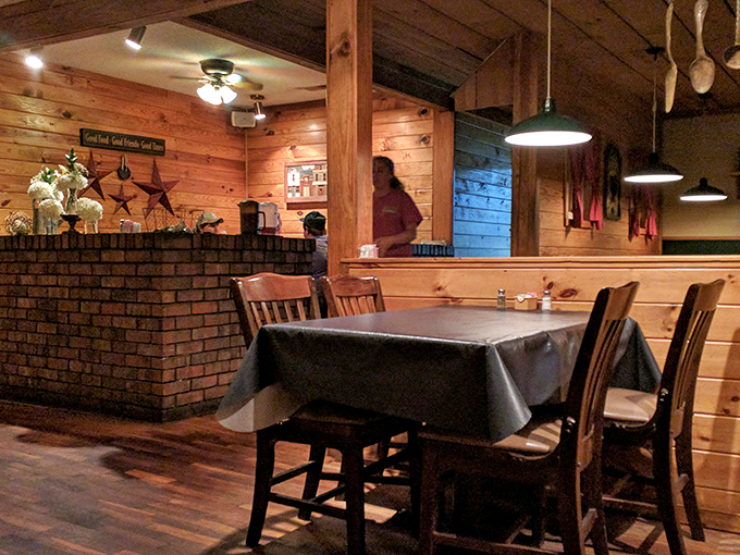 Another view of dining room perfection where comfort meets hungry souls and everybody wins big time.