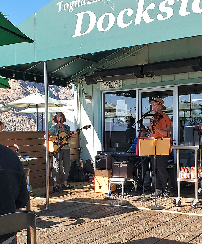 Where music meets the sea&mdash;local musicians provide the soundtrack to your seafood feast, proving some restaurants feed more than just your stomach.