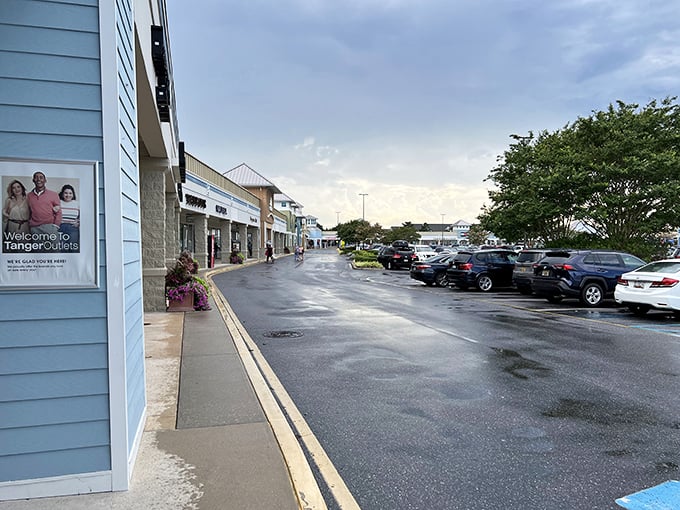 Wide walkways and coastal-colored storefronts create the perfect backdrop for a day of retail therapy without the claustrophobia of indoor malls.