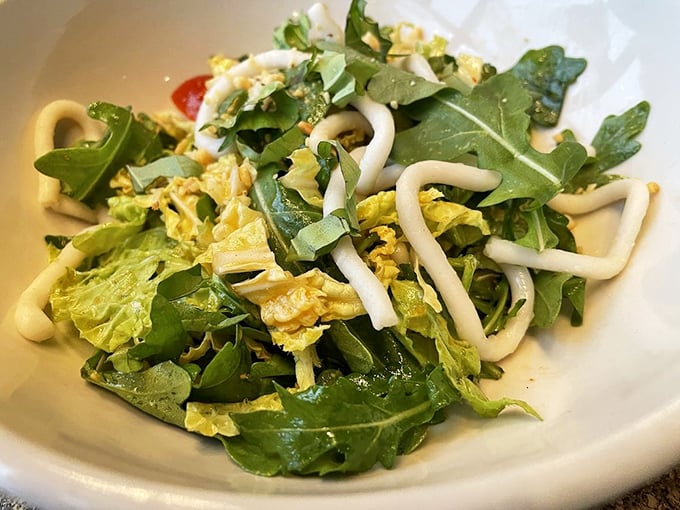 A salad that actually makes you forget you're eating something healthy—crisp, fresh, and unapologetically delicious.