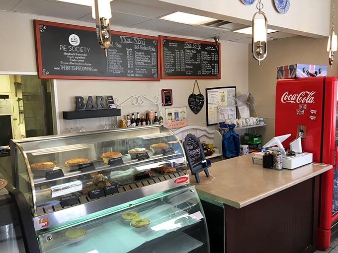 Behind this counter, pastry magicians transform flour and butter into edible time machines that transport you across the Atlantic.