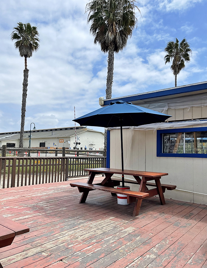 Picnic tables and palm trees &ndash; the California dream served with a side of nostalgia.