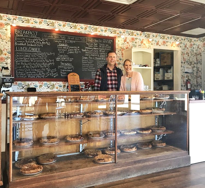 The friendly faces behind the counter are the custodians of Rolla's sweetest traditions. Their smiles are almost as warm as their fresh-baked pies.