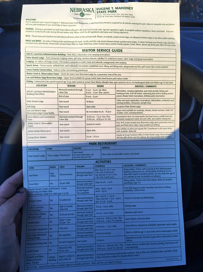 This isn't just a brochure&mdash;it's your treasure map to discovering all the hidden gems scattered throughout this 690-acre playground.