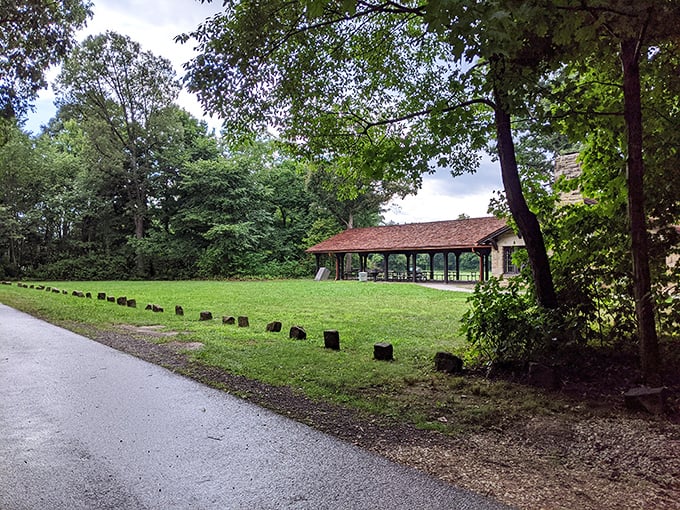 This rustic pavilion has witnessed more family reunions and PB&J sandwiches than it could possibly count.