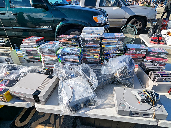 Gaming history laid bare! From Nintendo to PlayStation, these electronic time capsules await collectors who remember blowing into cartridges.