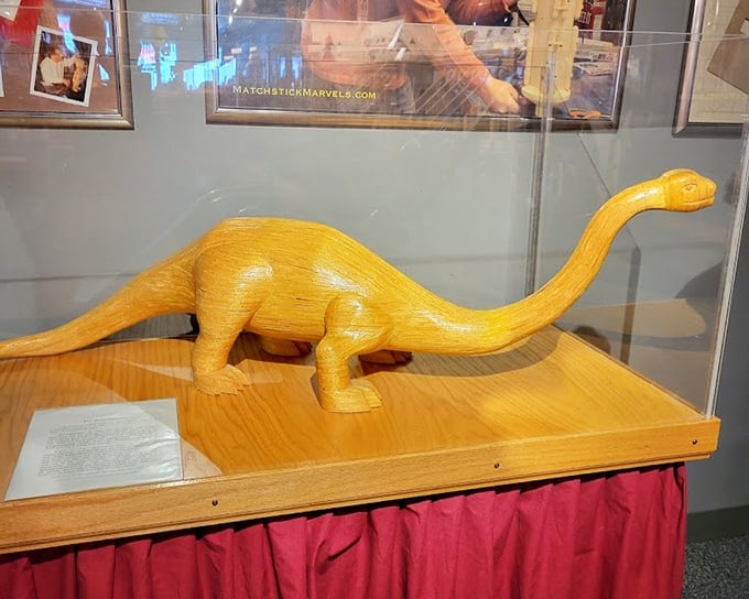 This prehistoric creature proves dinosaurs didn't all go extinct&mdash;some evolved into matchstick marvels that captivate museum visitors of all ages.
