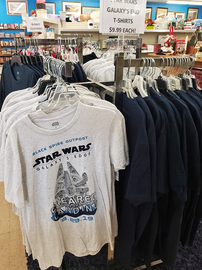 Star Wars fans, your wardrobe upgrade has arrived. Galaxy's Edge memorabilia at earthly prices makes the Force strong with your wallet.