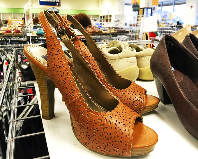 Shoe shopping without the sticker shock! These barely-worn heels could take you from office to evening without the painful price tag.