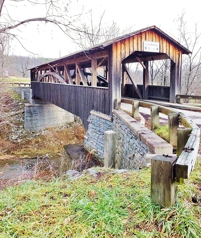 From this angle, you can appreciate the craftsmanship that's kept this wooden marvel standing while countless modern structures have come and gone.