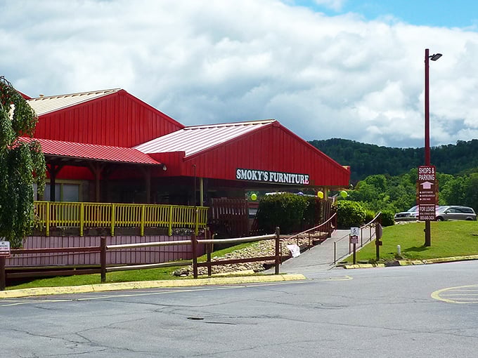 Smoky's Furniture offers mountain-inspired home d&eacute;cor that whispers, "Yes, your living room CAN look like a rustic cabin getaway."