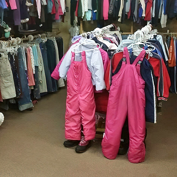 Wisconsin winters demand serious gear, and these snow pants stand ready for sledding hills and snowman-building adventures.