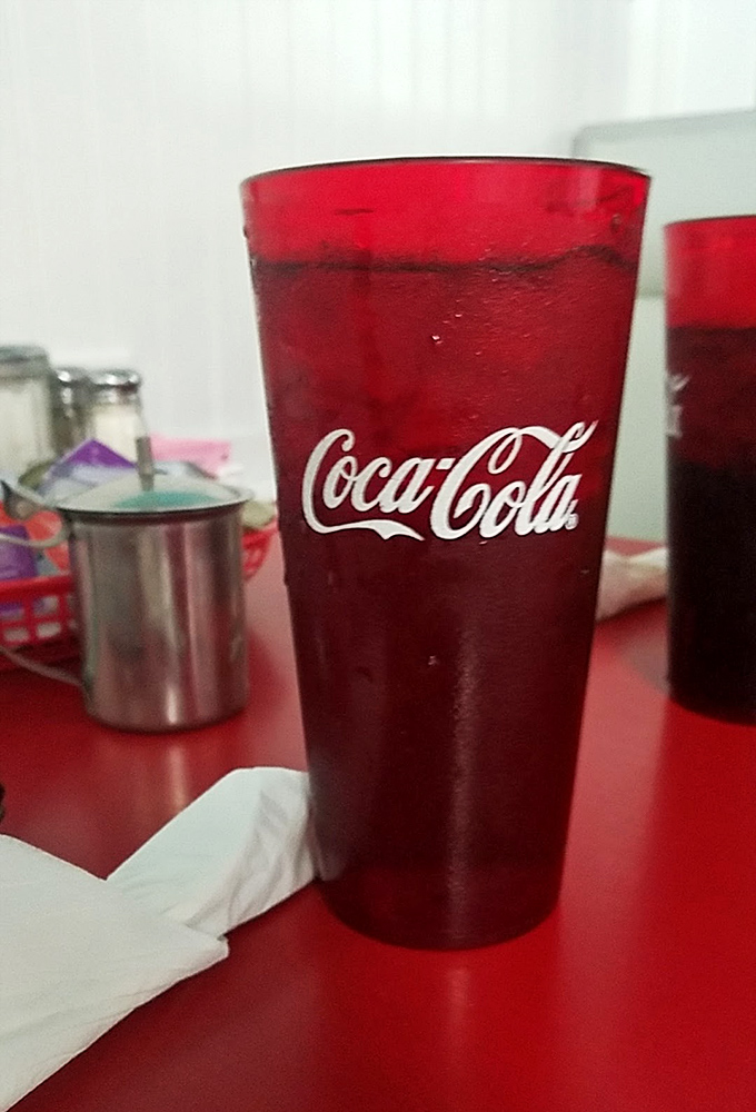 That classic red Coca-Cola glass&mdash;somehow making your soda taste better through the power of nostalgia and proper serving temperature.