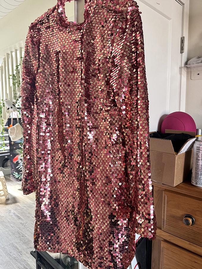 All that glitters isn't gold&mdash;sometimes it's a pink sequined dress that's destined to become the highlight of your next night out.