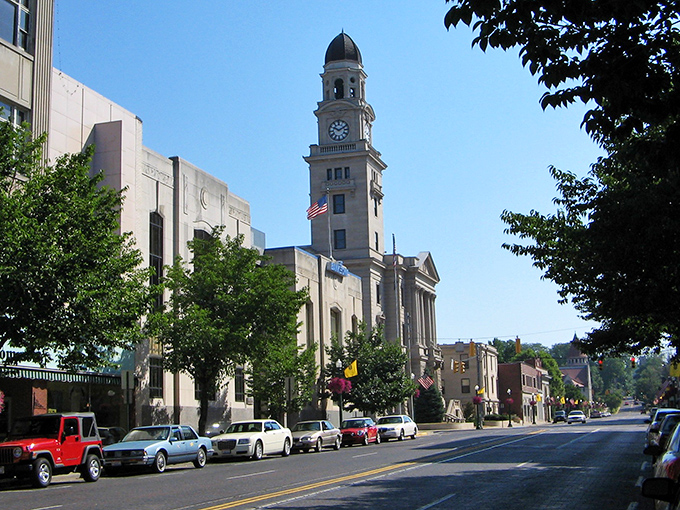 That clock tower isn't just keeping time&mdash;it's defining Marietta's skyline and reminding visitors that some landmarks never need a software update.