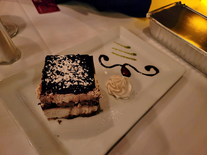 Tiramisu that actually means something&mdash;layers of coffee-soaked ladyfingers and mascarpone that transport you to an Italian caf&eacute; without the airfare.