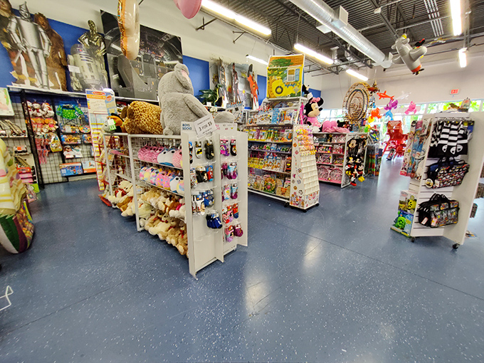 A kaleidoscope of colorful toys and treasures awaits the young and young-at-heart. Grandparents, prepare your credit cards for an inevitable workout.