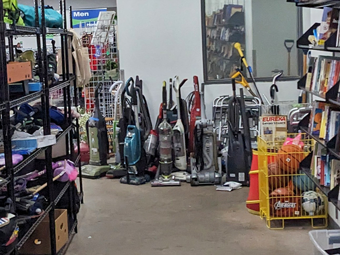 The vacuum cleaner graveyard&mdash;where Hoovers and Eurekas stand at attention, hoping for one more chance to suck up life's little messes.