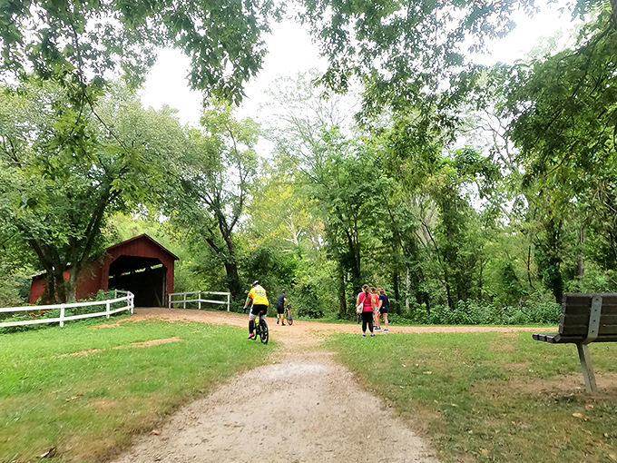 Cyclists and hikers discover what road-trippers have known for generations: some destinations are worth the extra effort to reach.