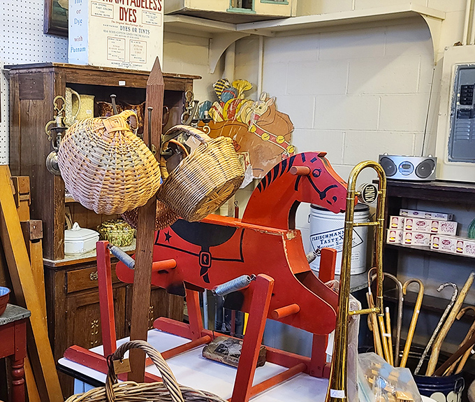 That red rocking horse isn't just a toy&mdash;it's childhood distilled into wood and paint, waiting for another generation's imagination.