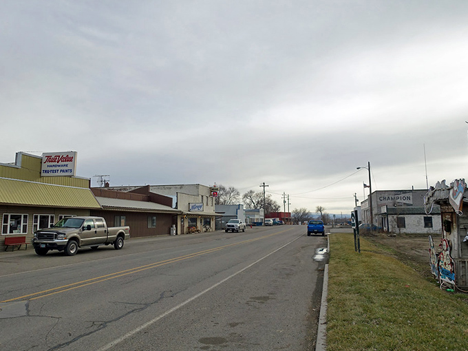 Adrian's wide main street echoes with frontier spirit and the promise of affordable western living.
