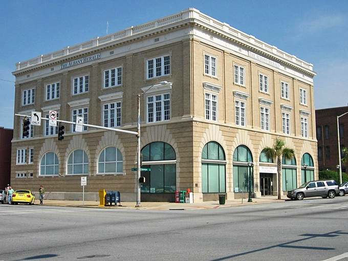 Albany's historic buildings stand as testaments to the city's rich past, now housing businesses that keep downtown vibrant.