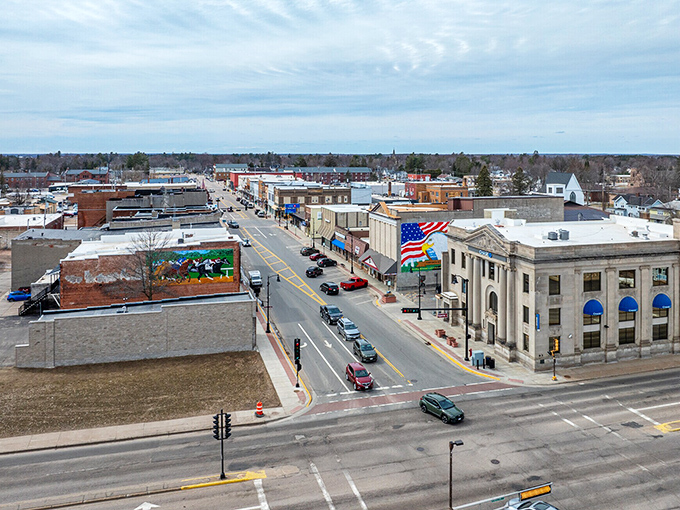 Antigo's main street features historic buildings and modern amenities, offering small-town living at prices that won't break your retirement budget.