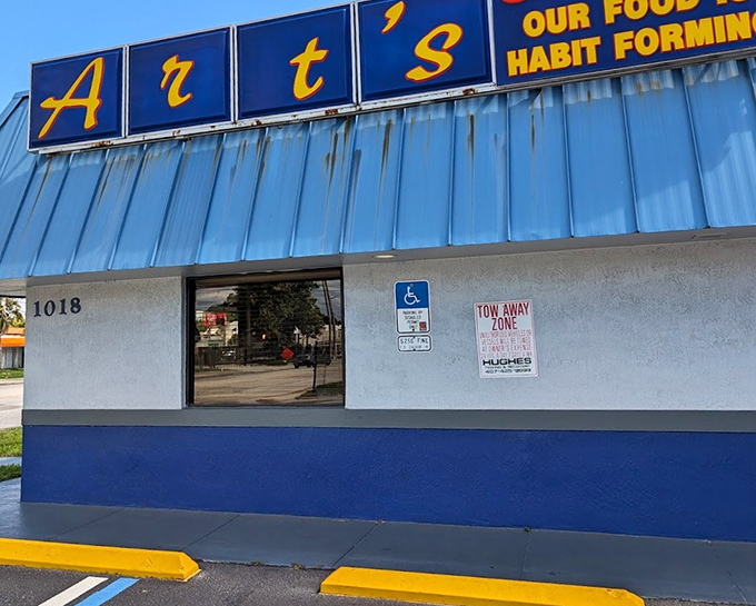 Art's retro blue exterior hasn't changed much, and neither has their commitment to quality.