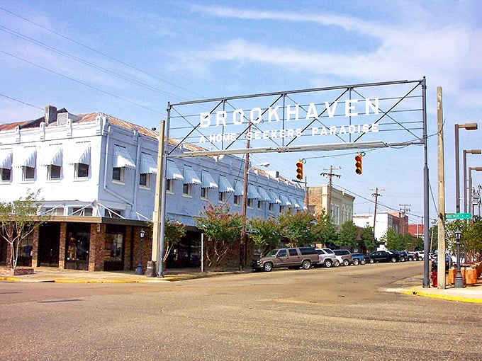 Brookhaven's streets welcome you with open arms and architecture that belongs on a postcard.