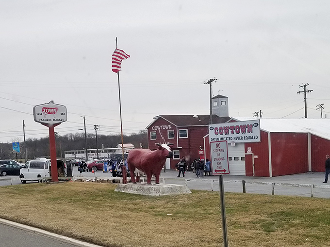 That giant red cow isn't just decoration&mdash;it's your beacon to South Jersey's ultimate treasure hunting destination.