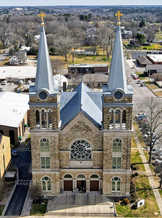 Cullman's courthouse dome rises like a beacon of hope for retirees seeking affordable Southern charm.