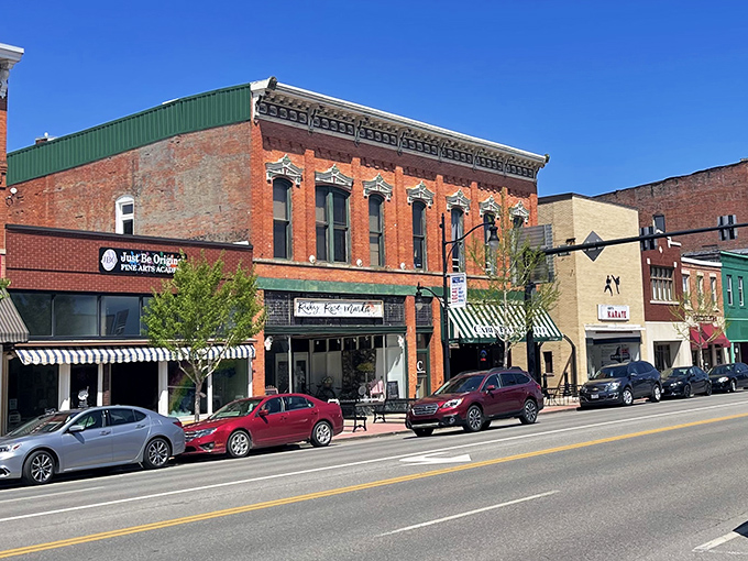 Defiance's downtown area defies expectations with its blend of historic charm and practical modern amenities.