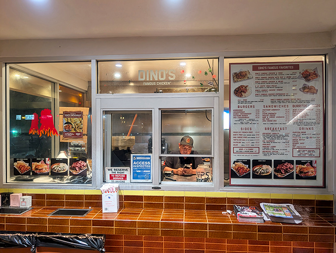 Dino's walk-up window offers a glimpse into LA's fried chicken history &ndash; where locals have been getting their fix for generations.