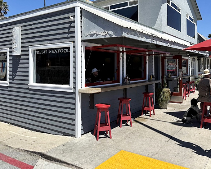 Duckie's Chowder House's weathered gray exterior speaks of countless coastal storms and even more bowls of perfect chowder.