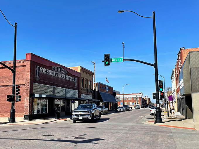 Hays' downtown streets offer that perfect blend of Western Kansas hospitality and practical pricing that makes everyday living genuinely affordable.
