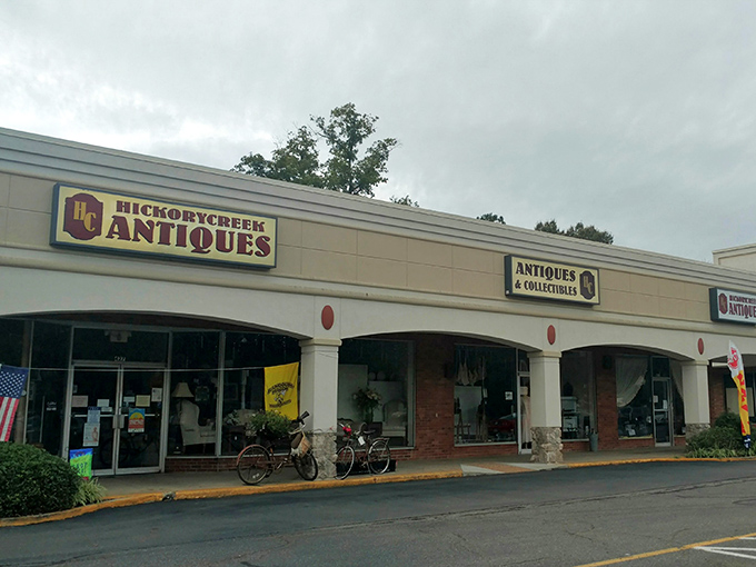 Hickory Creek Antiques proves great vintage hunting can happen even in modern strip malls &ndash; just look for the sign!