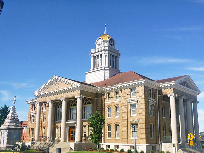 Jasper's German heritage shines through in architecture that honors the past while embracing a vibrant present community.