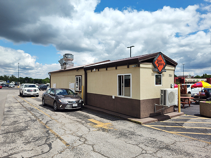 Simple building, extraordinary food - Just Jeff's proves that great things come in humble packages.