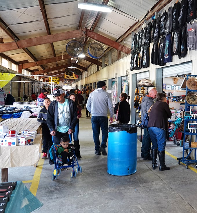 This covered marketplace buzzes with the energy of a small town carnival mixed with serious treasure hunting.