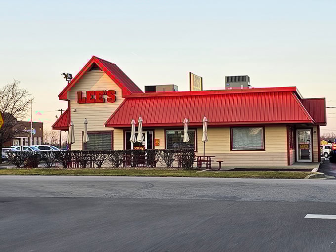 Lee's iconic red roof has been a beacon for chicken lovers for generations. Some landmarks are delicious for good reason.