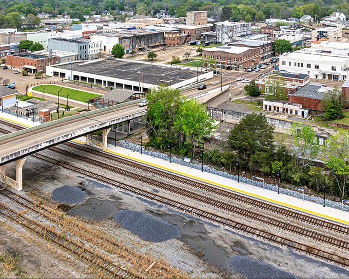 McComb's downtown vista stretches toward the horizon, promising discoveries for those who take time to explore. No rushing required.