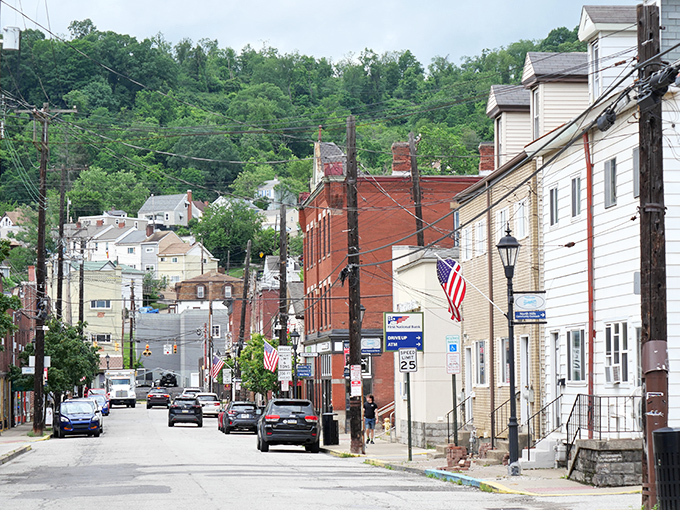 Millvale's colorful row houses offer affordable living with character and charm that cookie-cutter suburbs can only dream about.