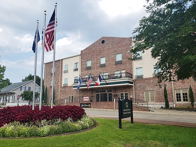 Natchitoches blends history and hospitality, where modern brick buildings and Southern charm meet in the heart of Louisiana&rsquo;s oldest city.