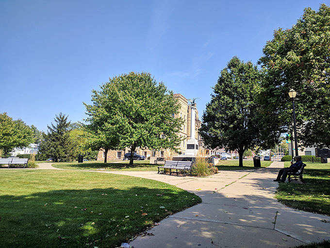 Ottumwa's riverside view offers natural beauty that's priceless, in a city where most things are actually affordable.