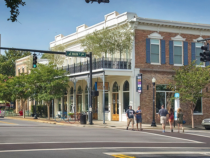 Pensacola's historic downtown preserves old Florida's charm like a perfectly maintained vintage car collection.
