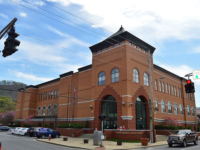 Classic courthouse square surrounded by the kind of prices that make sense again.