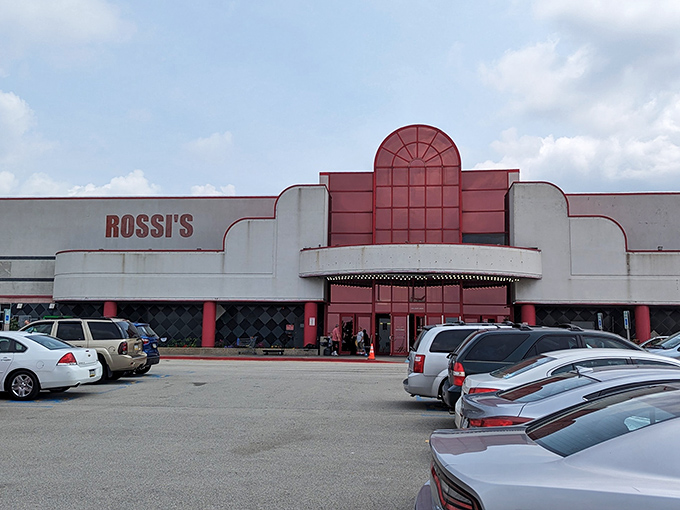 Indoor shopping comfort meets outdoor market energy in this climate-controlled treasure hunting headquarters.