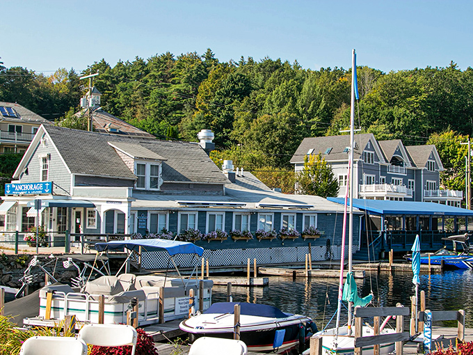 Lakeside dining and boating create the perfect recipe for summer relaxation, where every meal comes with a water view.